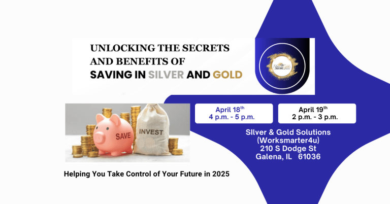 Unlocking the Secrets and Benefits of Saving in Silver and Gold ...